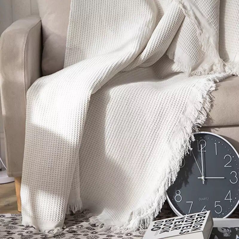 Plaide Blanc | Mobilier Art Déco & Mobilier-Art-Déco